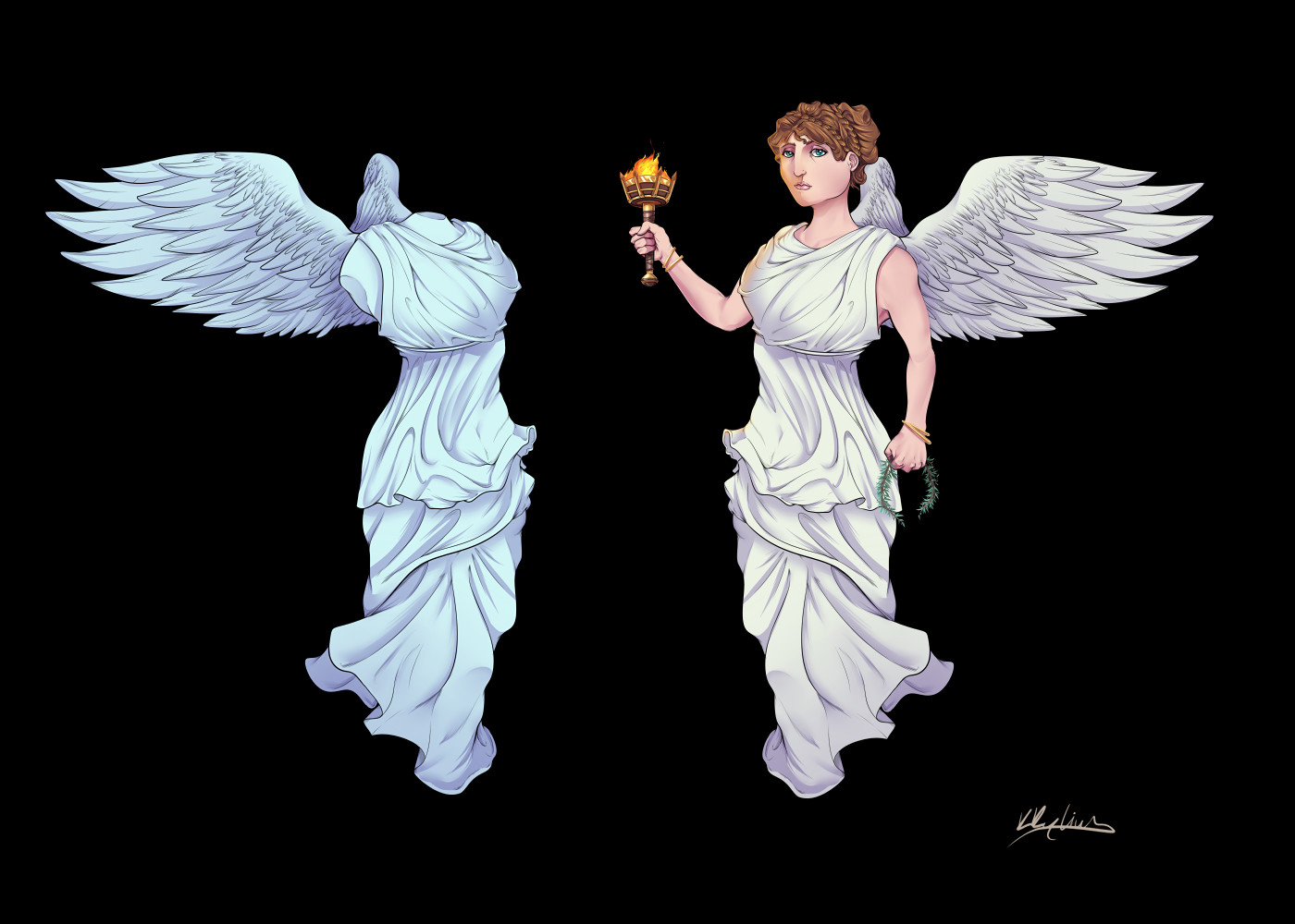 In Greek Mythology The Winged Goddess Of Victory | ppgbbe.intranet ...