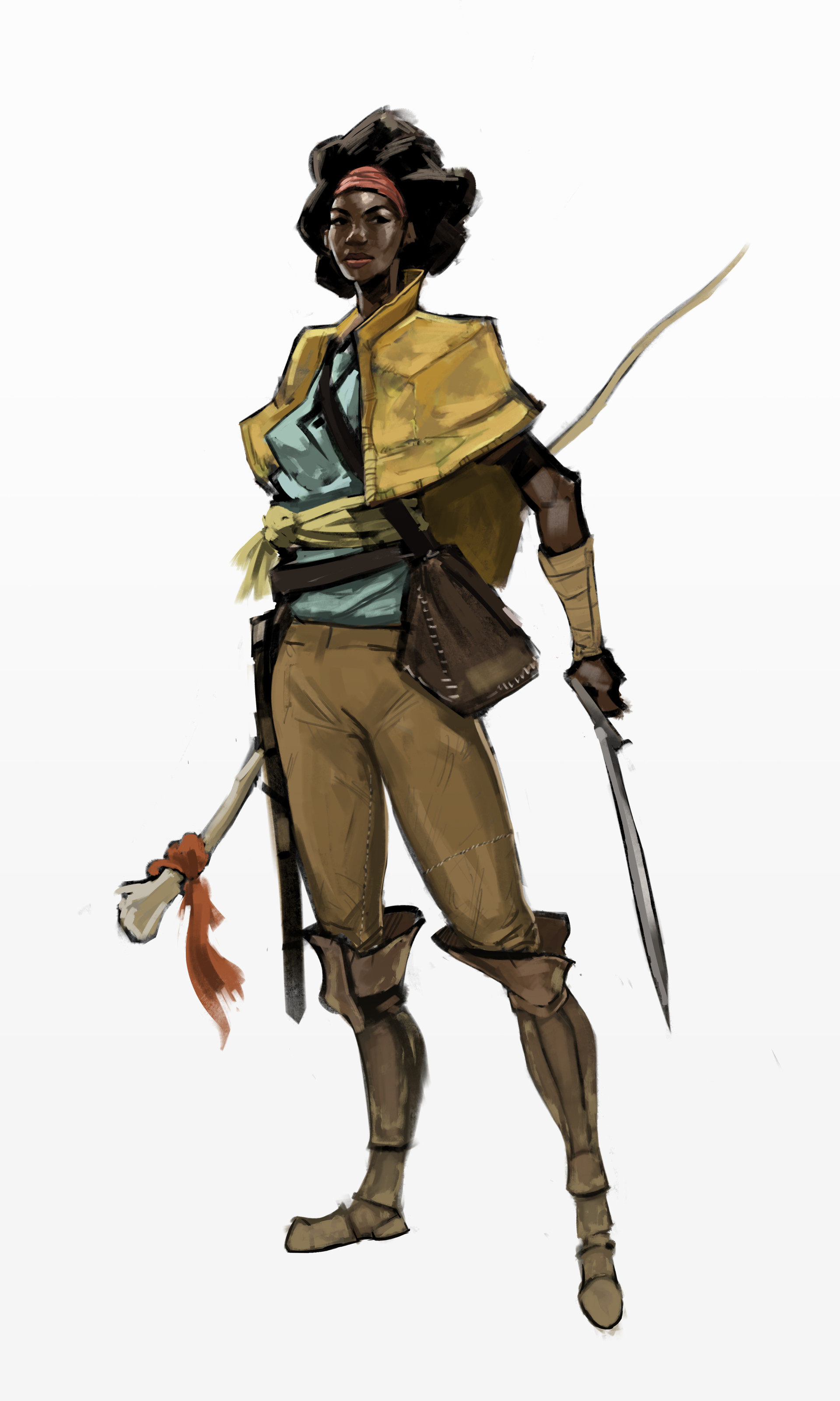 ArtStation - Character Concept: Desert Wanderer