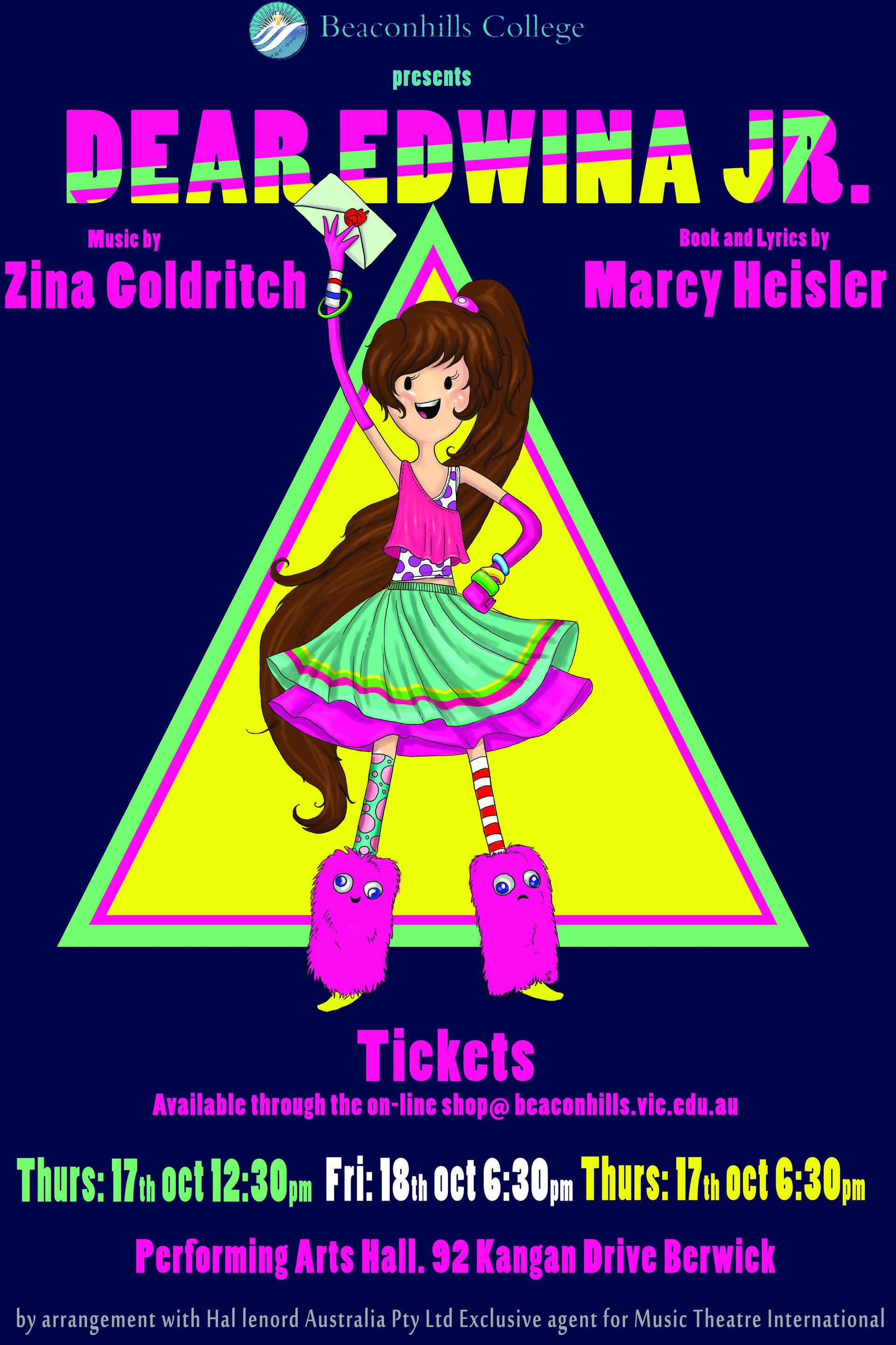 Thomas Pease - Dear Edwina Poster