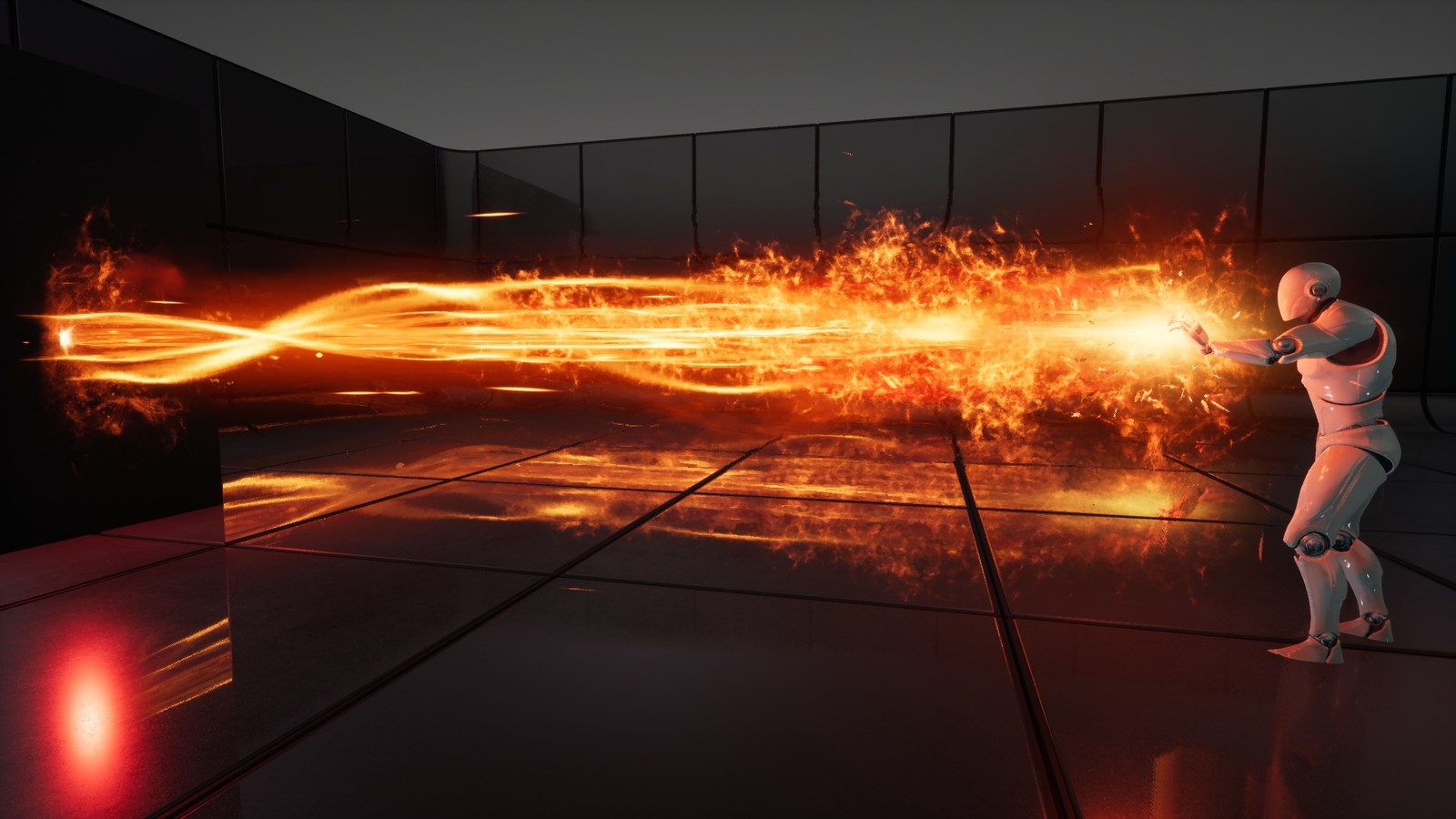 U Siang - UE4 - VFX - Good Particle : Beam And Ray