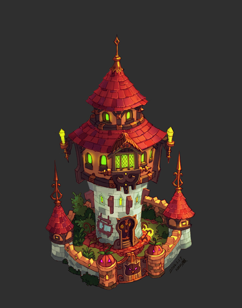 ArtStation - magic house