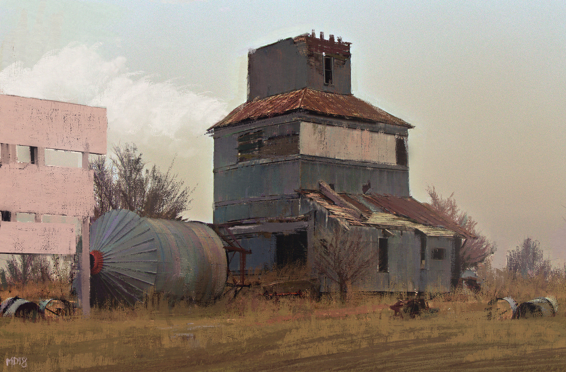 ArtStation - Farmer Home
