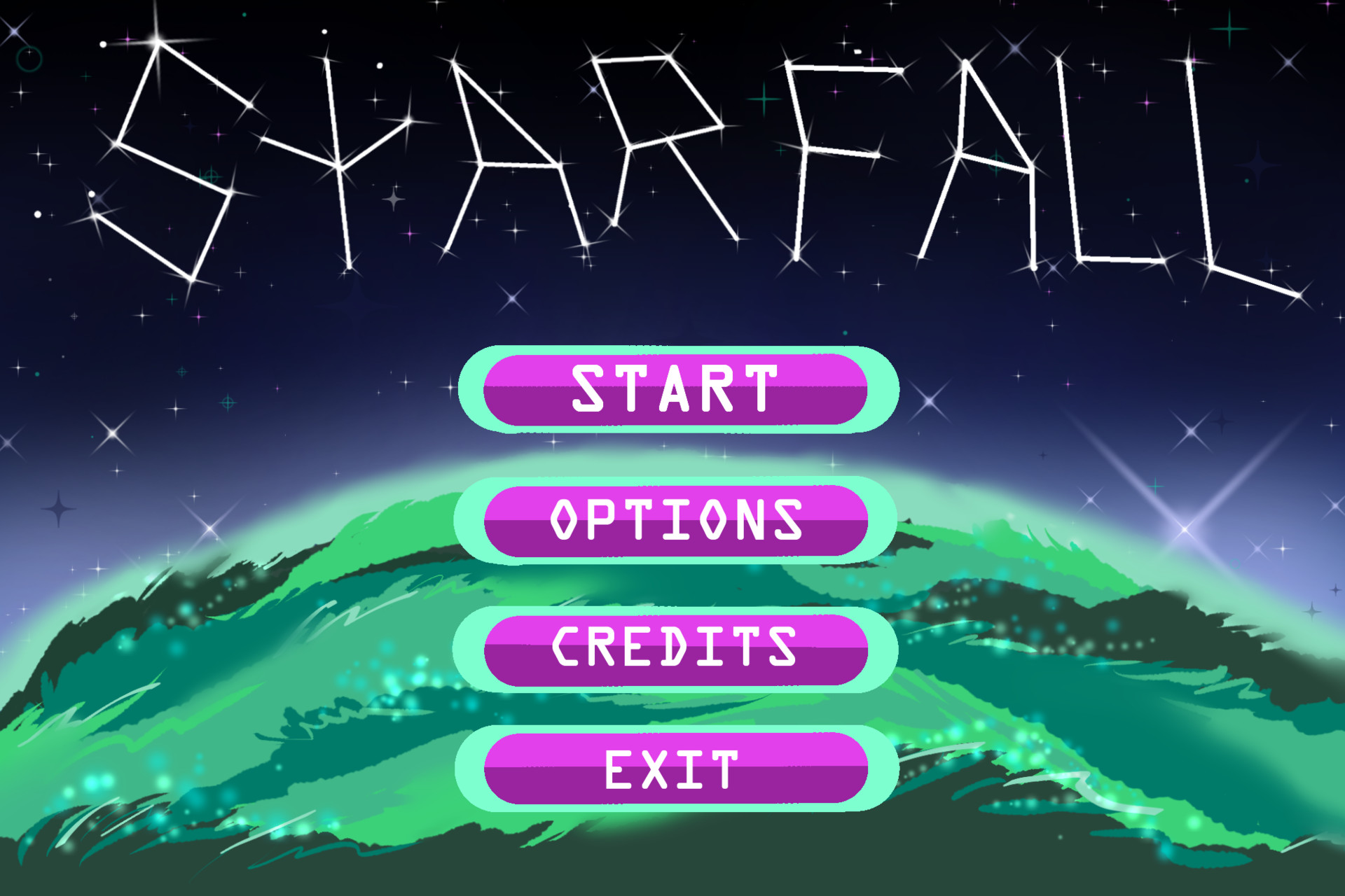 ArtStation - Starfall Main Menu