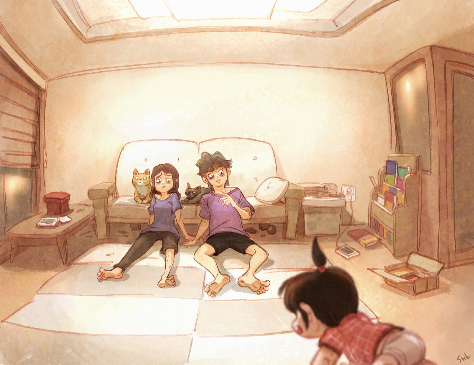 ArtStation - Her new scary hobby