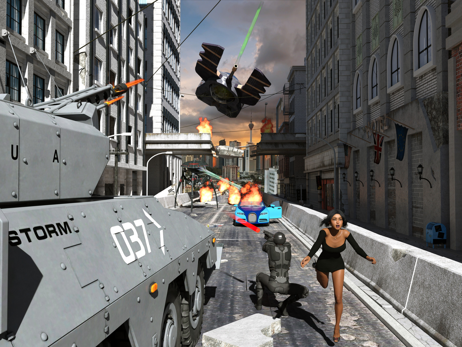 ArtStation - Alien Invasion