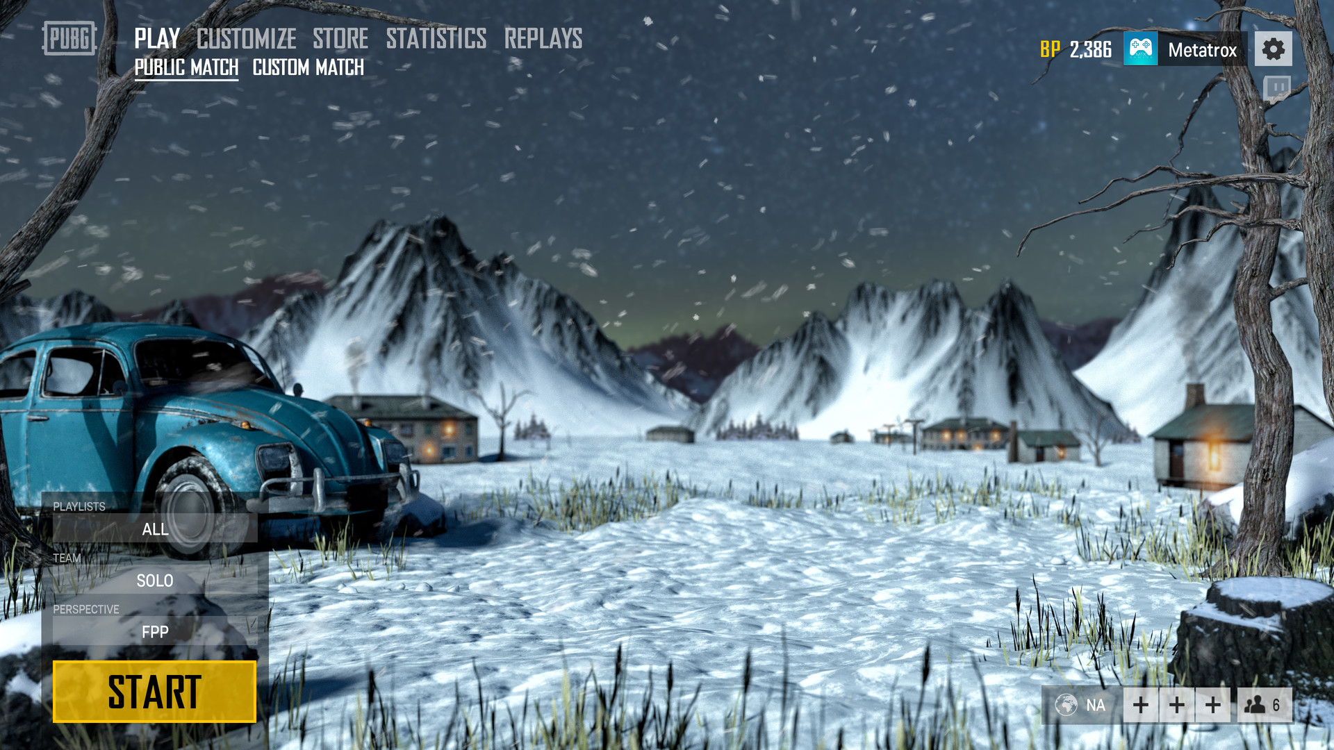 Steven Bongers - Snow Lobby -PUBG