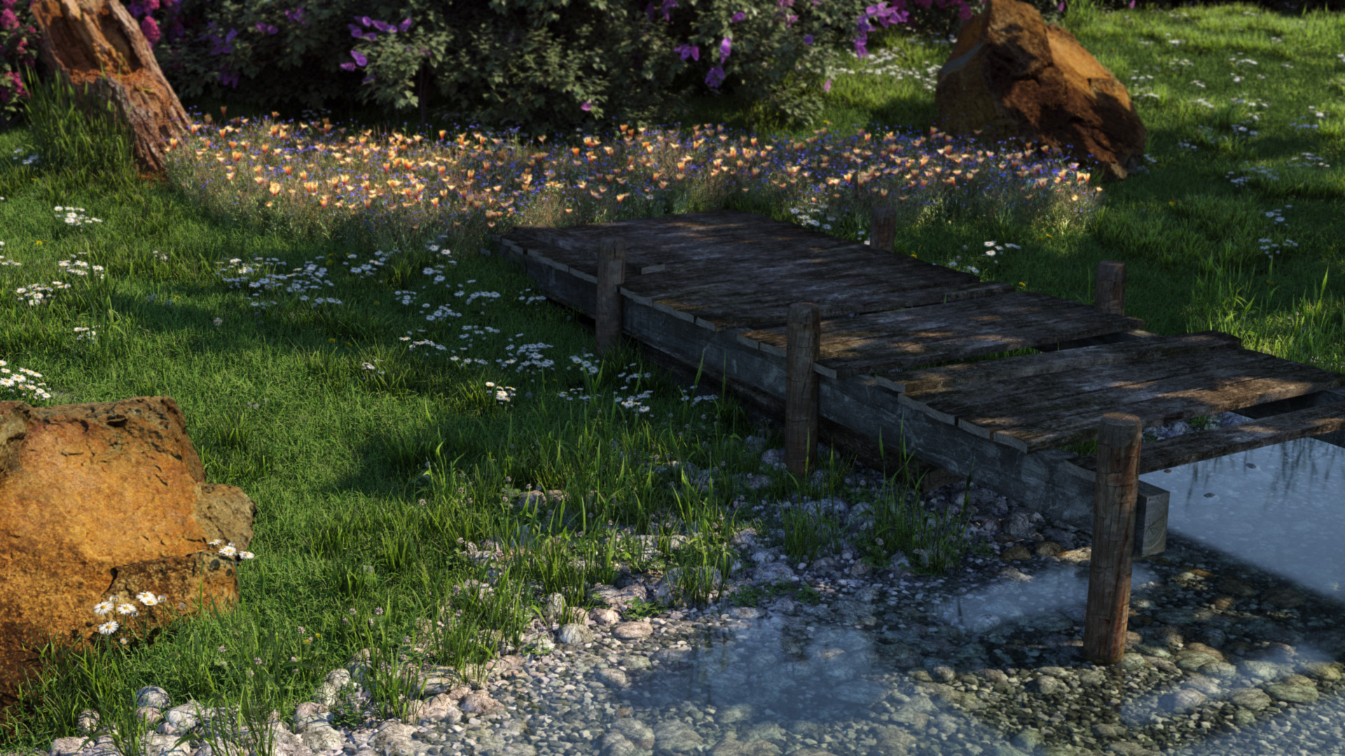 ArtStation - The Old Wharf