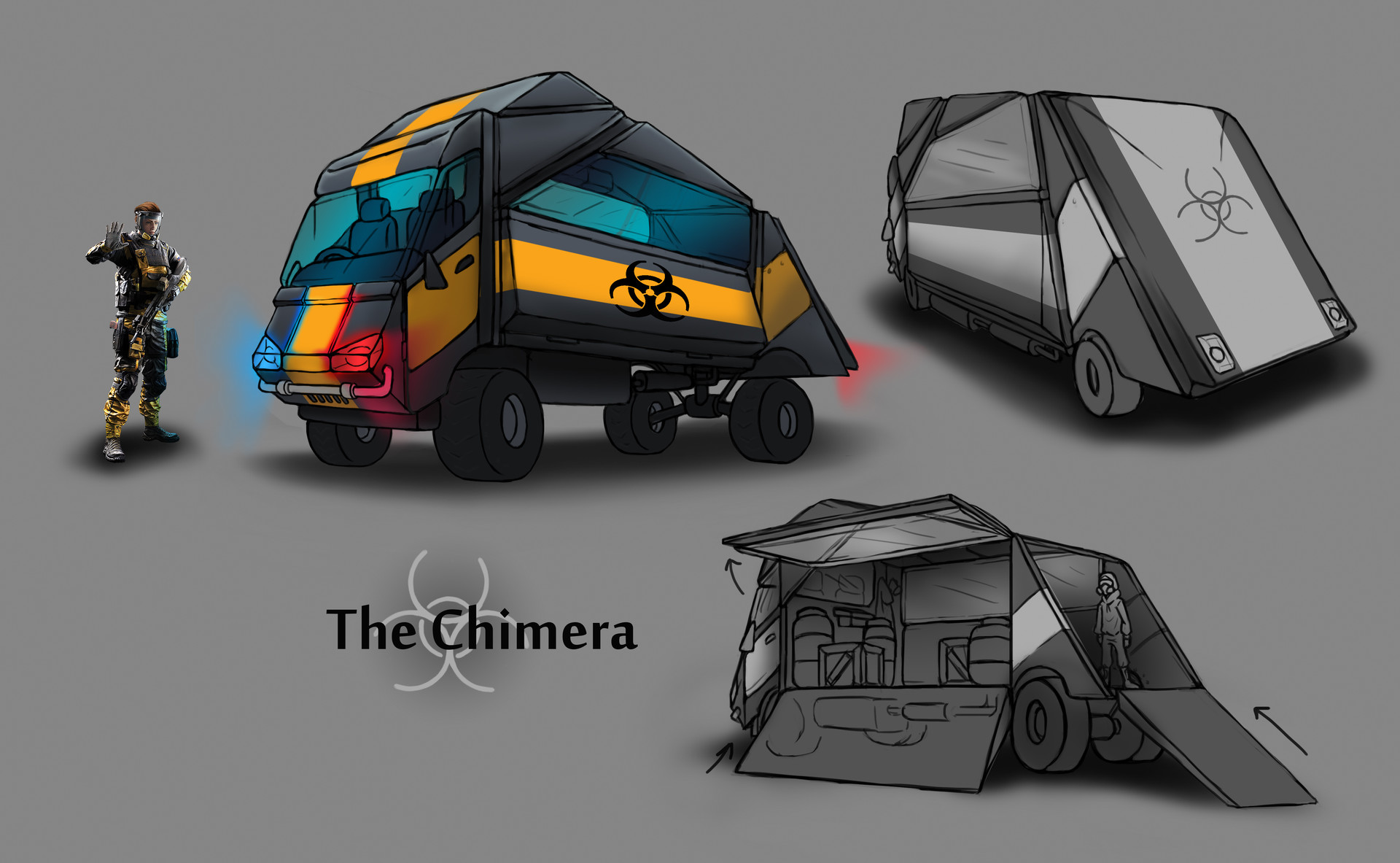 ArtStation - Chimera Vehicle
