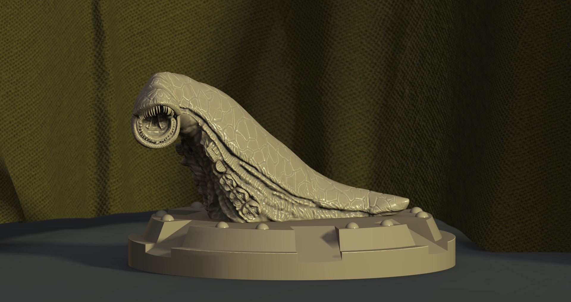 ArtStation - Leech horror