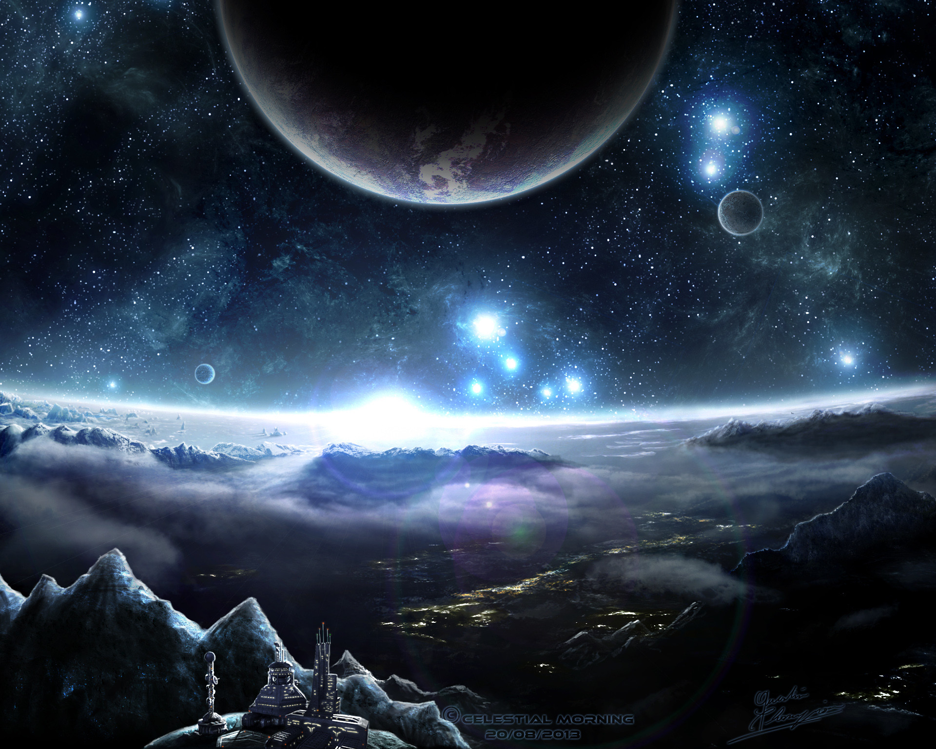 ArtStation - Celestial Morning