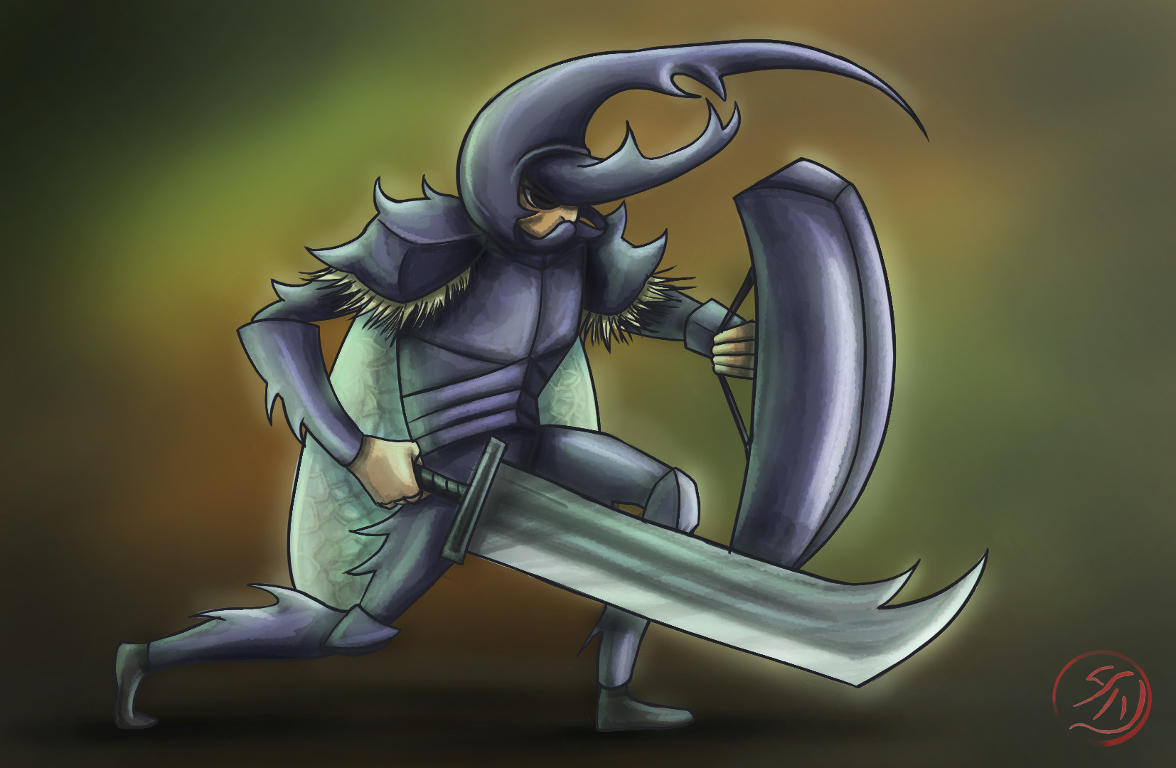 ArtStation - Rhino defender