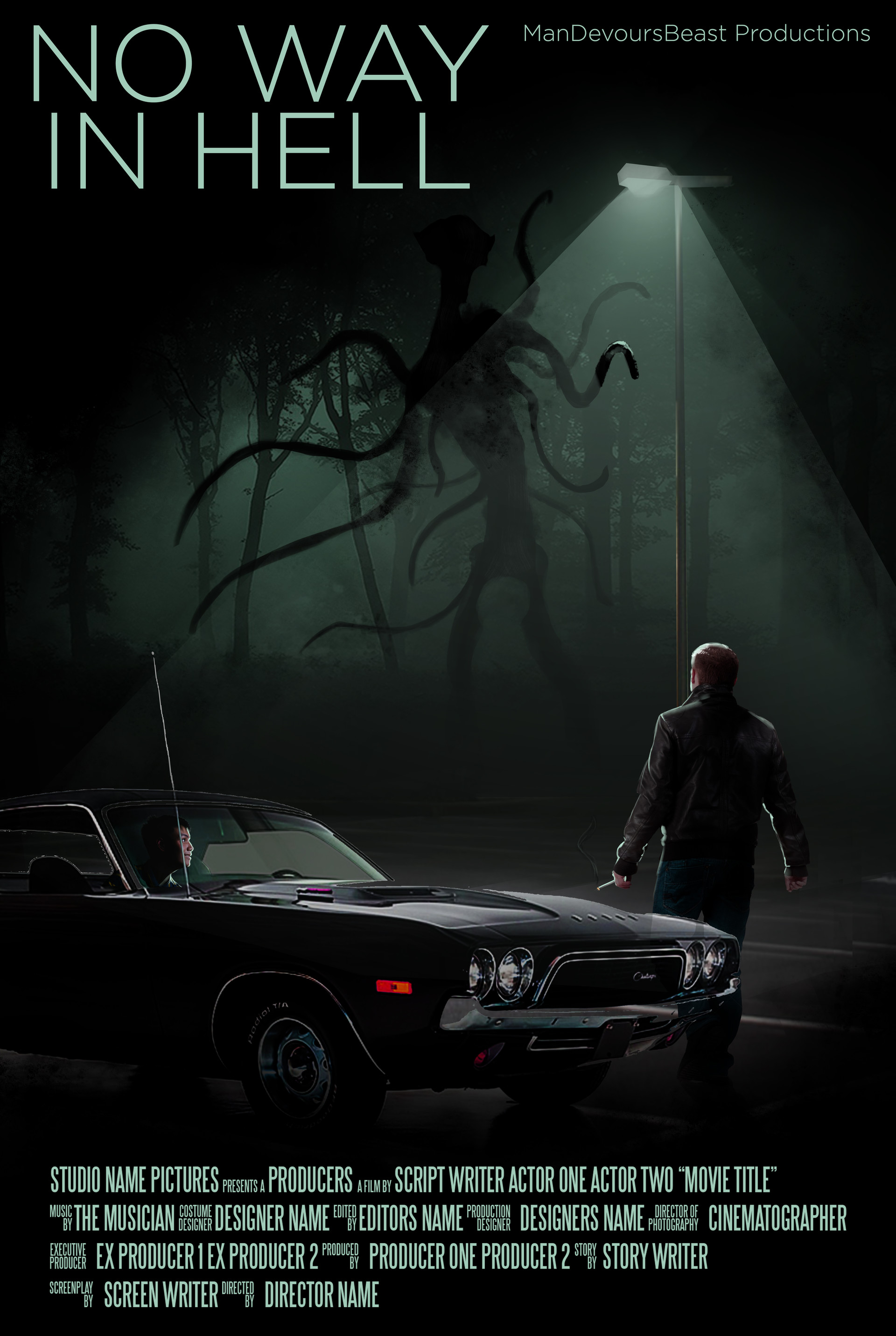 Rares Paun - Movie Poster/Concept Art 'No Way In Hell'