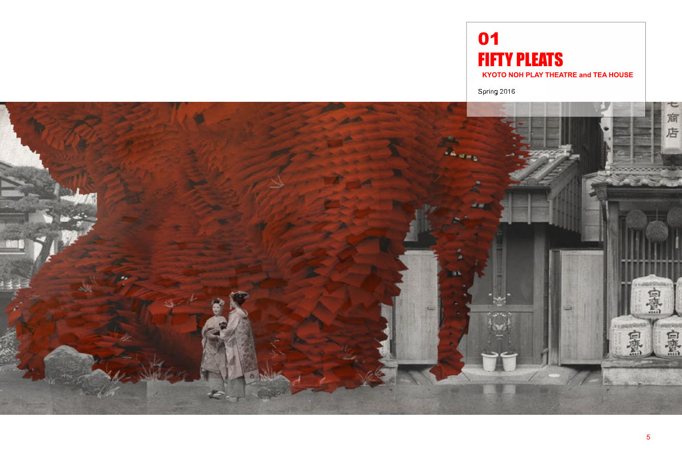 ArtStation - Kyoto Noh Theatre concept architectural design