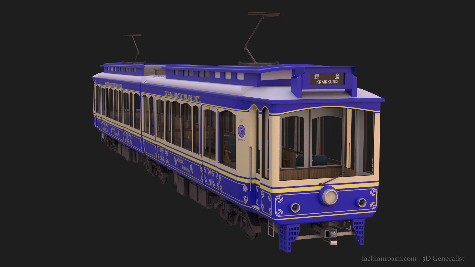 ArtStation - Enoden Train