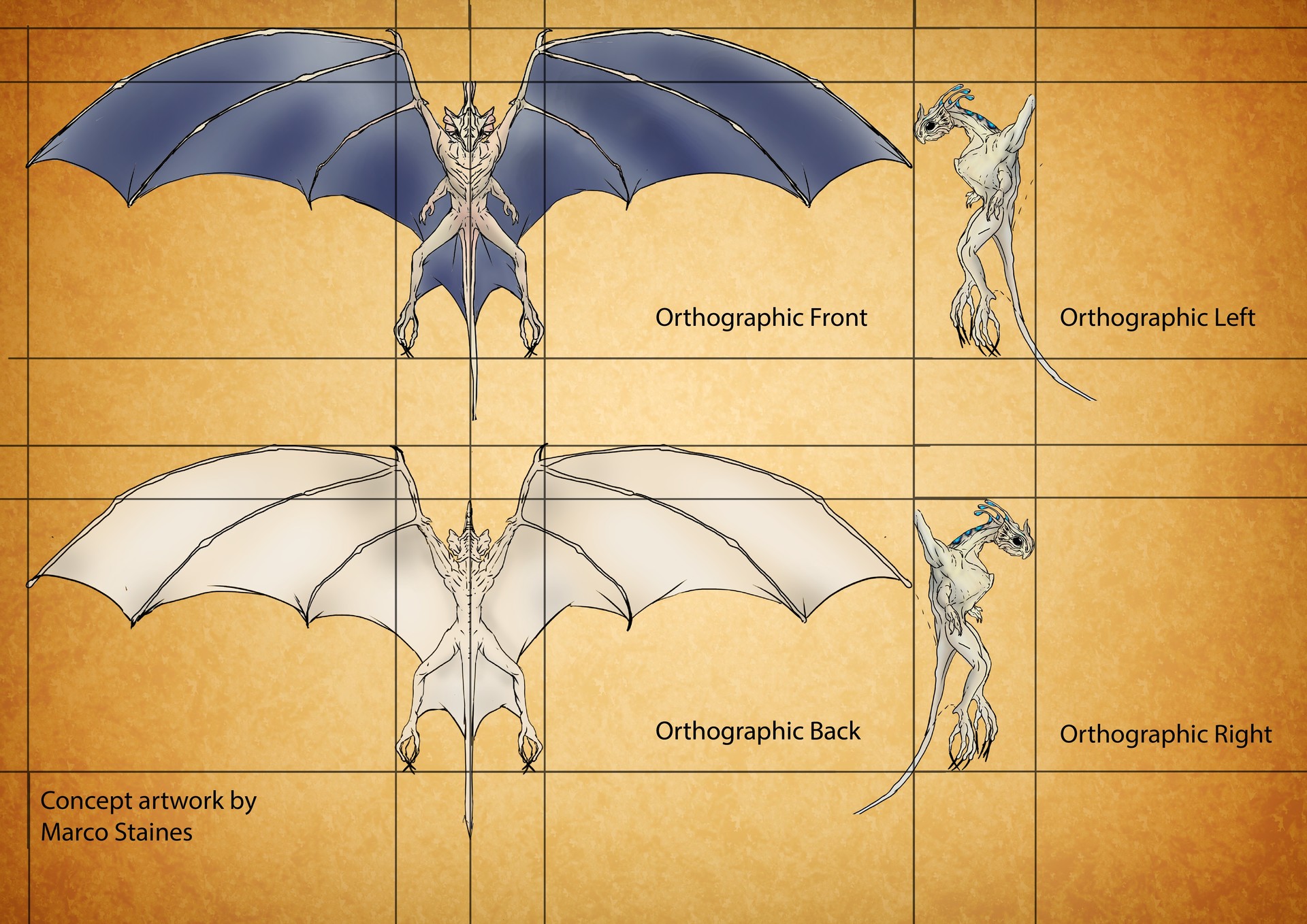 markstaineart - Creature Creation 1: Chiroptera