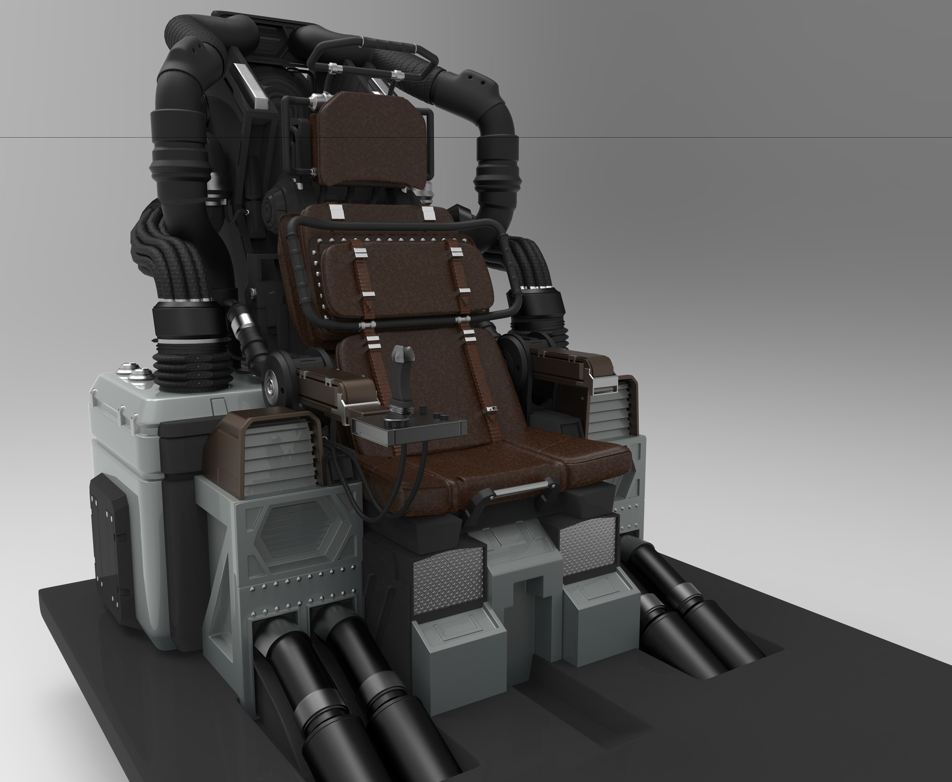 ArtStation - Cockpit chair