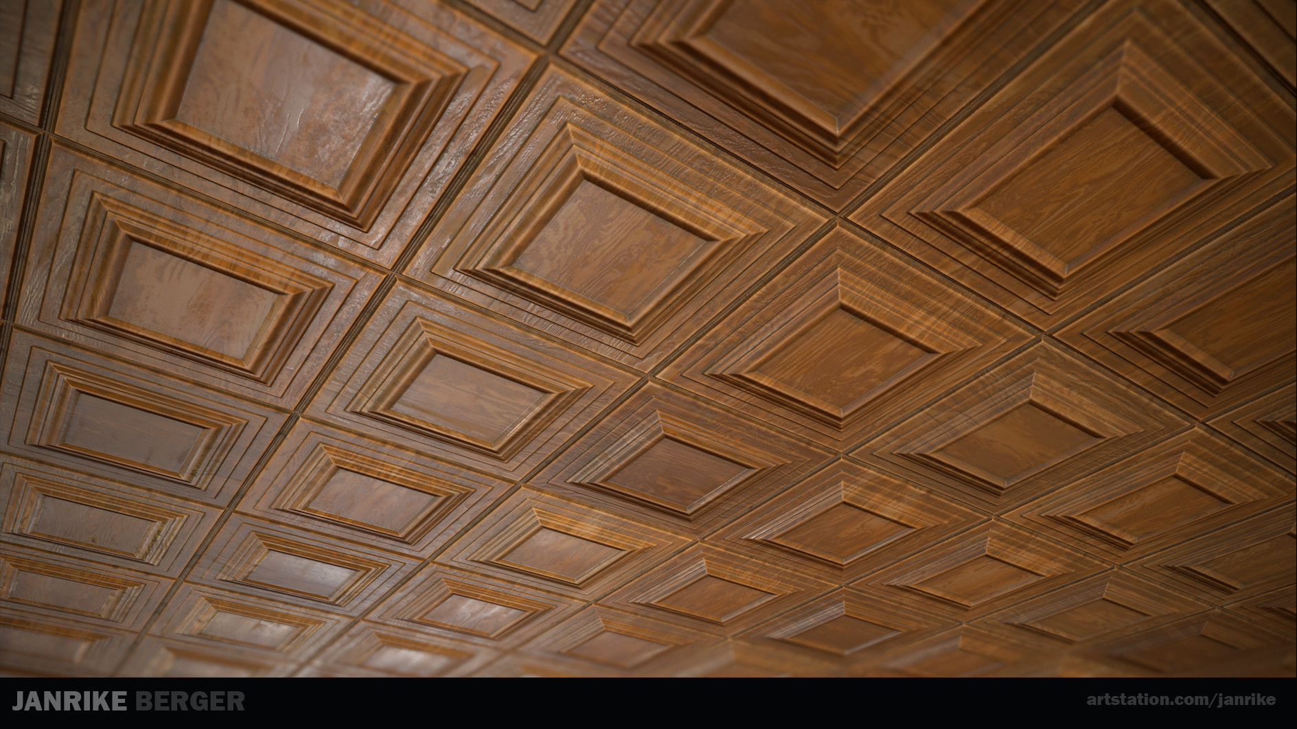 Janrike Berger - Wooden ceiling