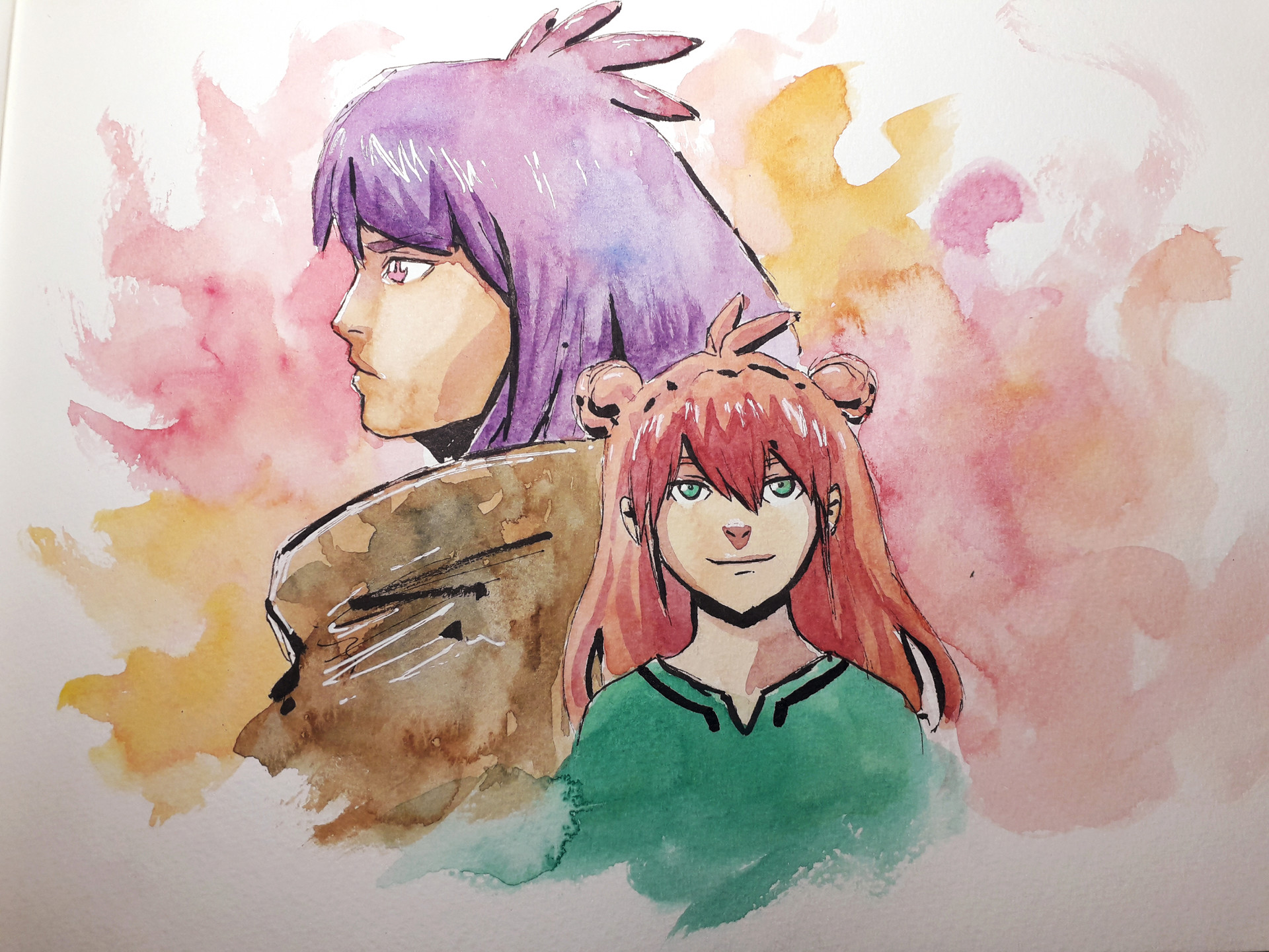 ArtStation - Naoko and Tamo