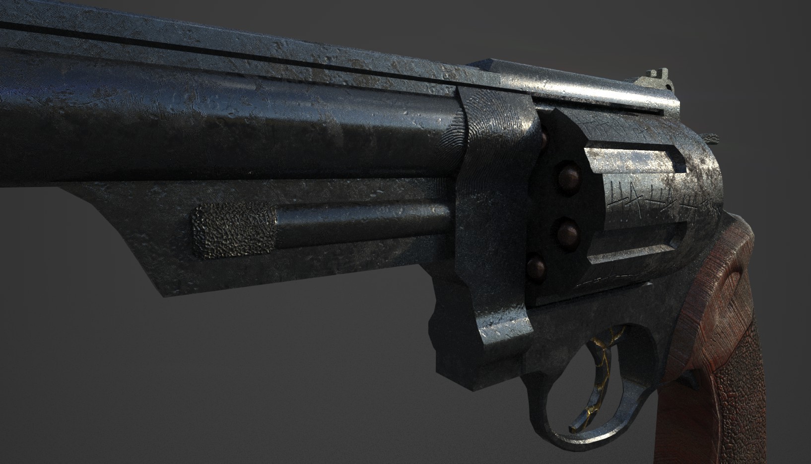 ArtStation - Joker Themed Revolver