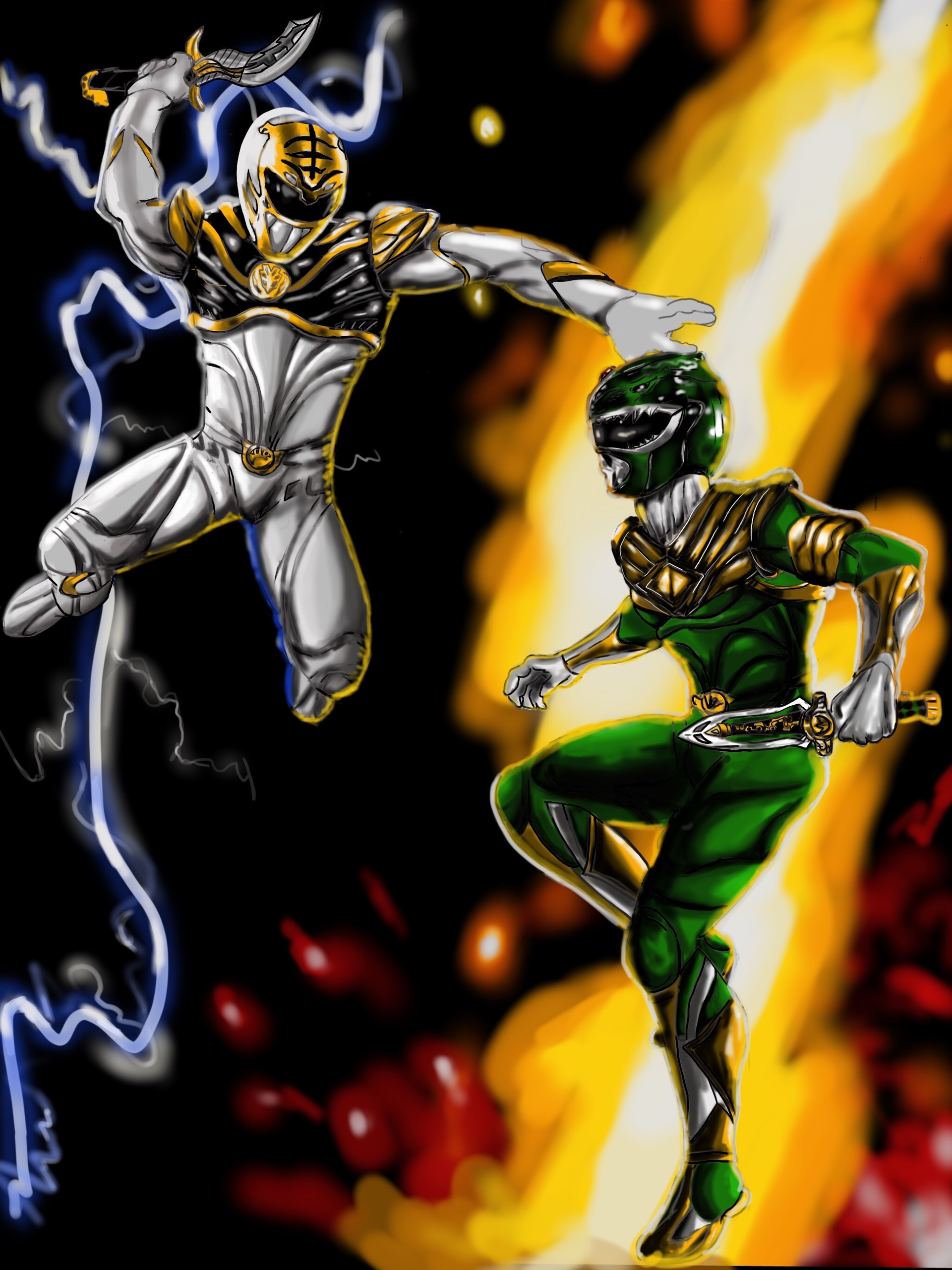 Green Dragon Ranger Wallpaper