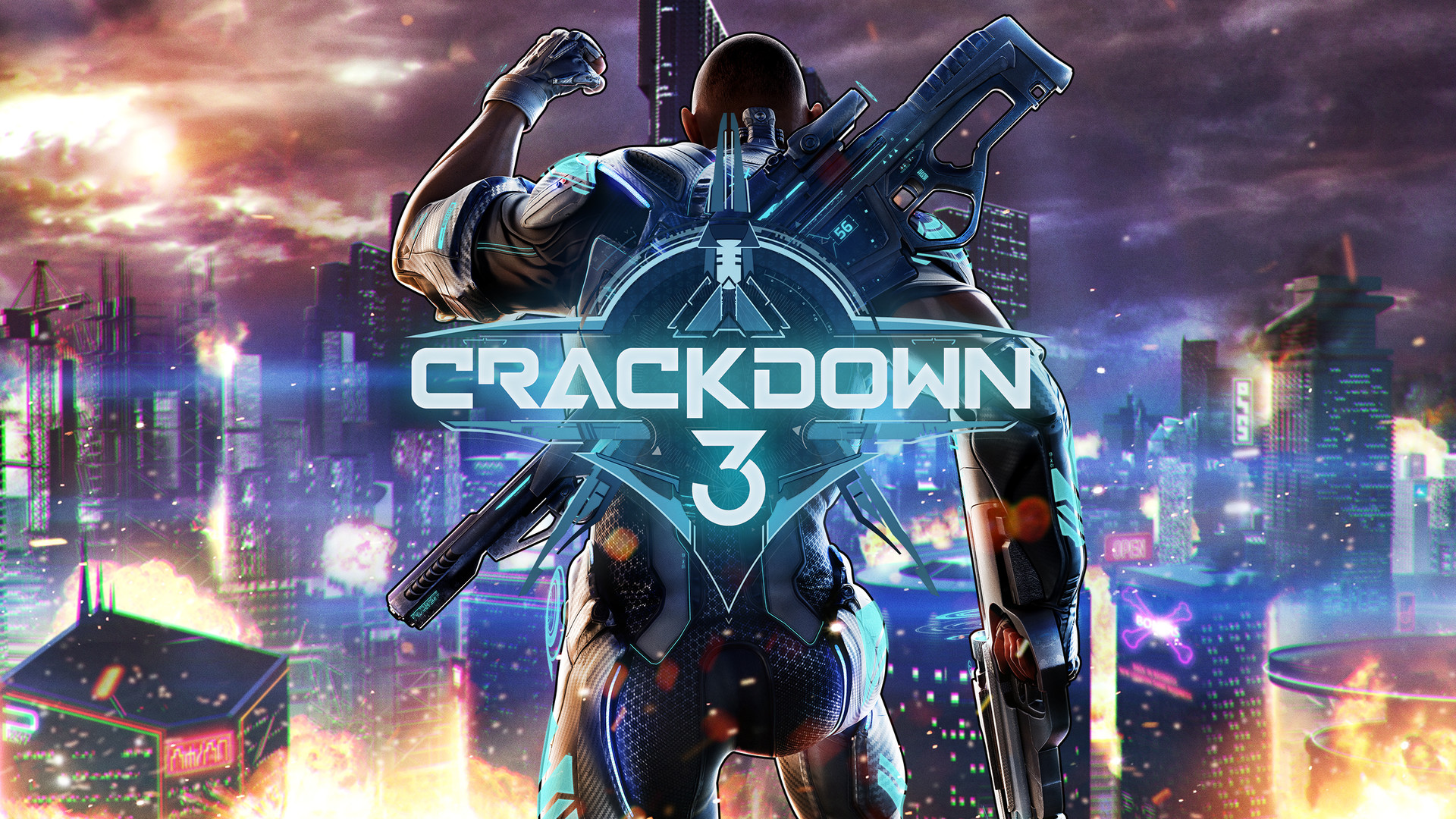 ArtStation - Crackdown 3 Key Art