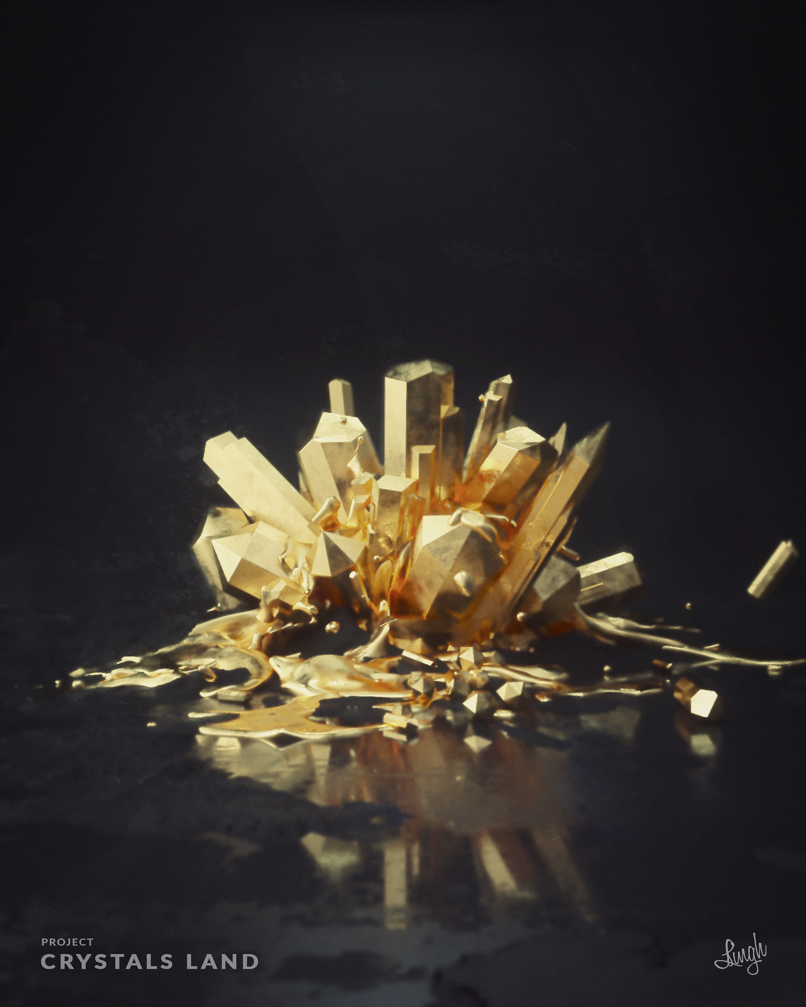 ArtStation - Crystals Land