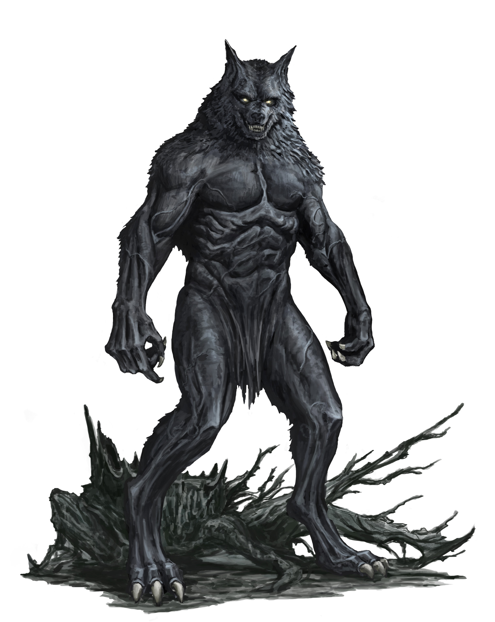 Underworld Werewolf Concept Art