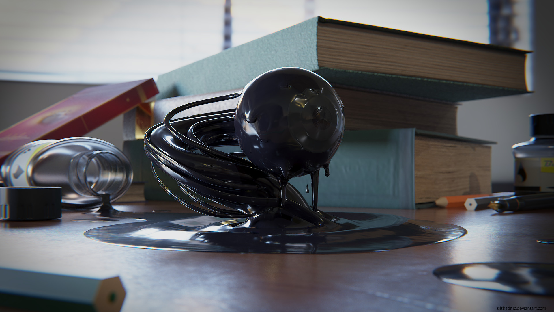 ArtStation - Ink Monster