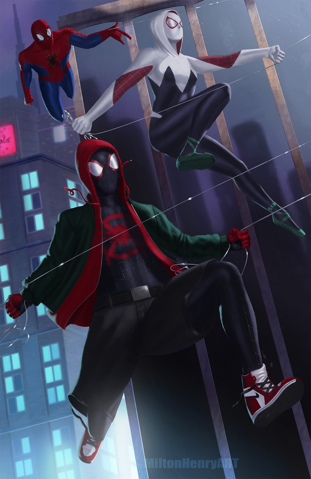 ArtStation - Enter the Spiderverse