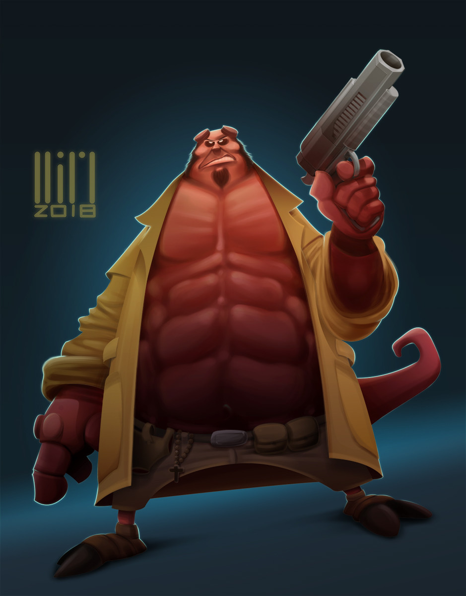 ArtStation - Hellboy