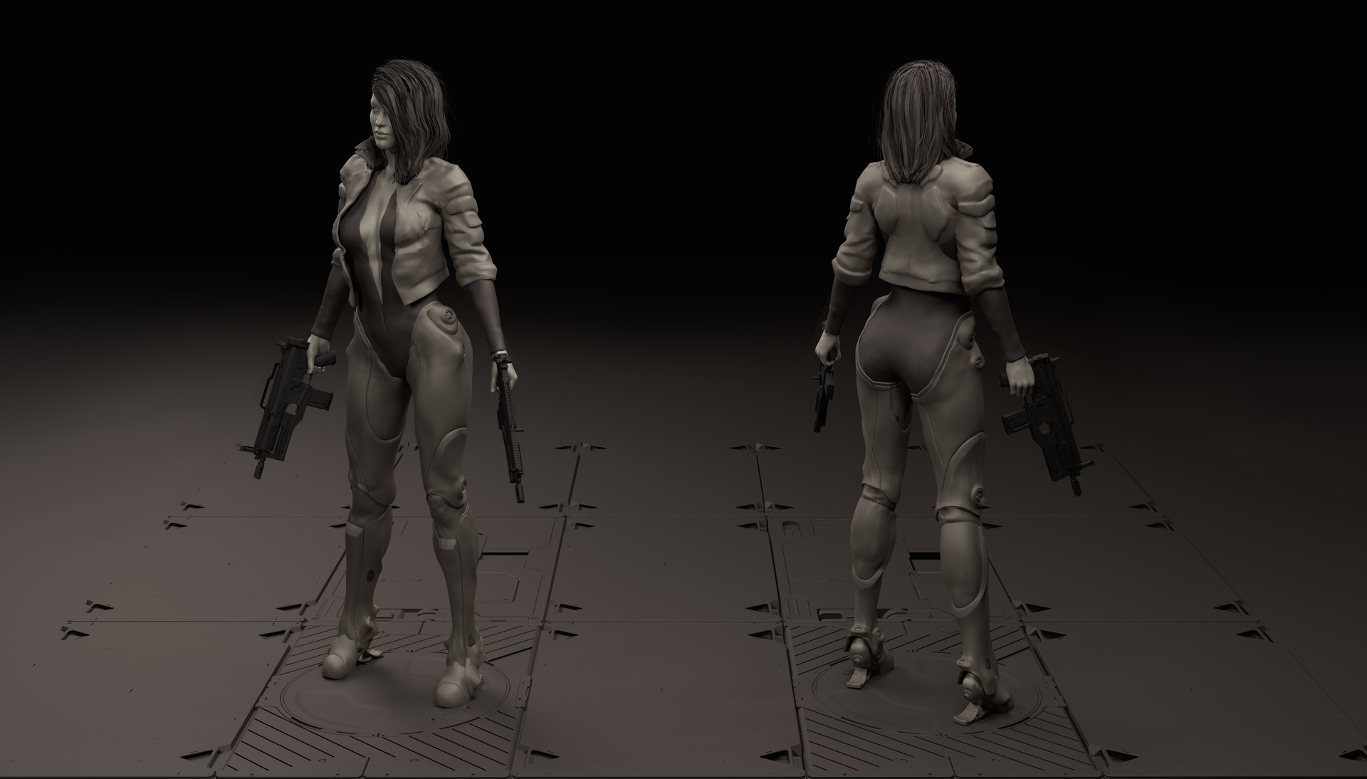 Adrian Marc - Cyberpunk Gang Leader