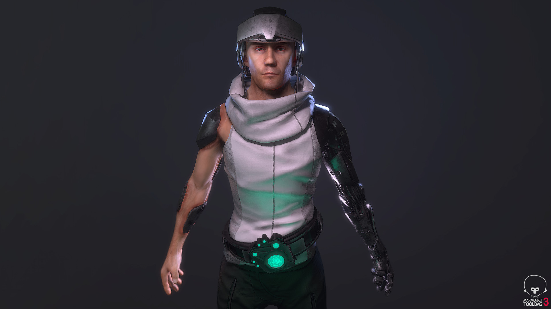 ArtStation - The Hacker Final Model