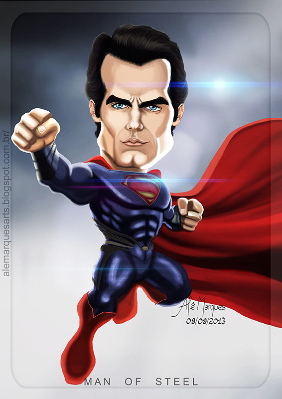 ArtStation - SUPERMAN - Caricature