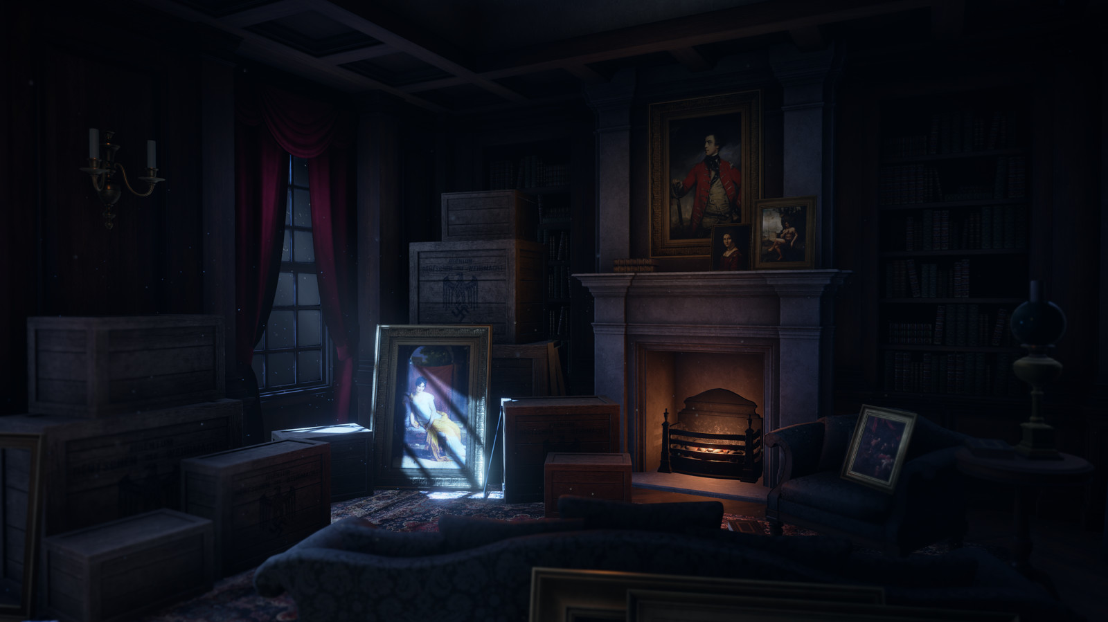 Colin Rudd - WWII Loot Headquarters - UE4 Environment