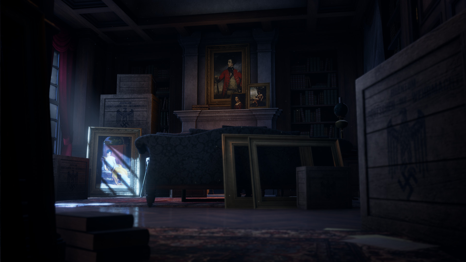 Colin Rudd - WWII Loot Headquarters - UE4 Environment