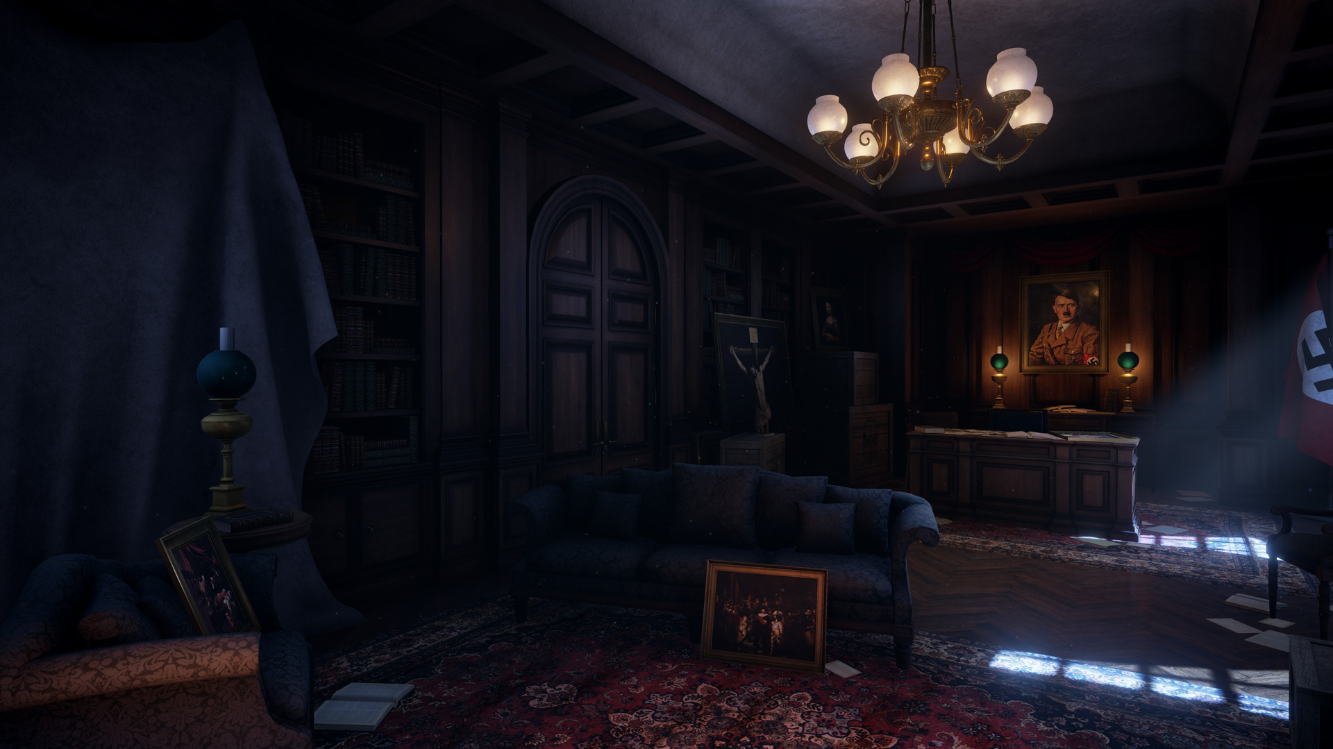 Colin Rudd - WWII Loot Headquarters - UE4 Environment