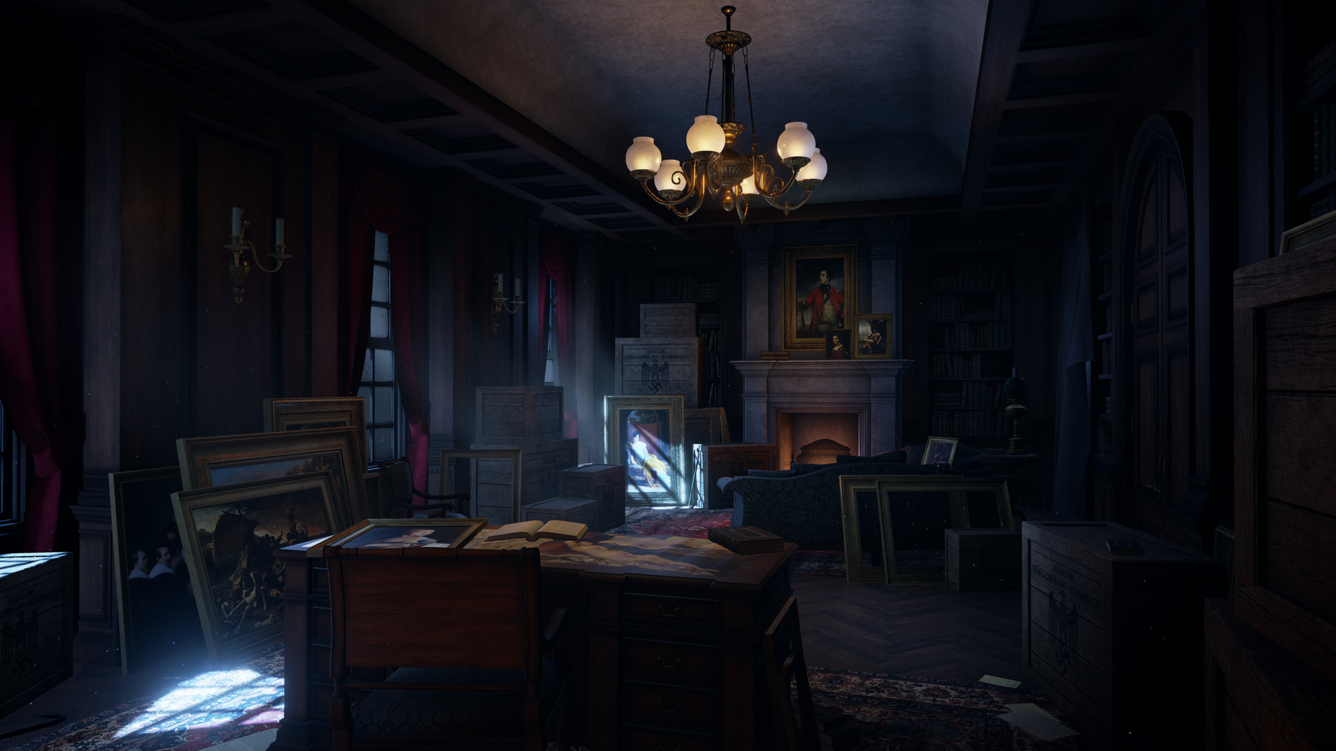 Colin Rudd - WWII Loot Headquarters - UE4 Environment