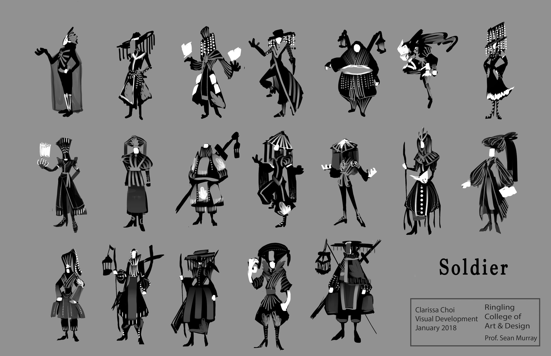 ArtStation - Quick Sil Thumbnails - Soldier