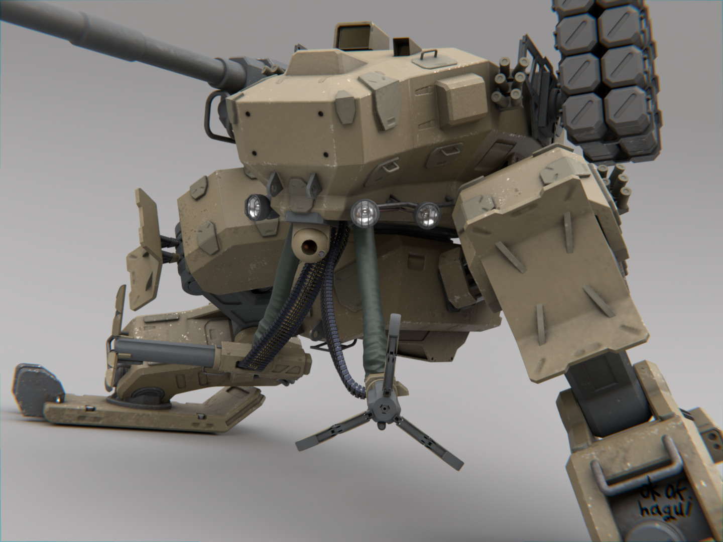 ArtStation - Heavy mech