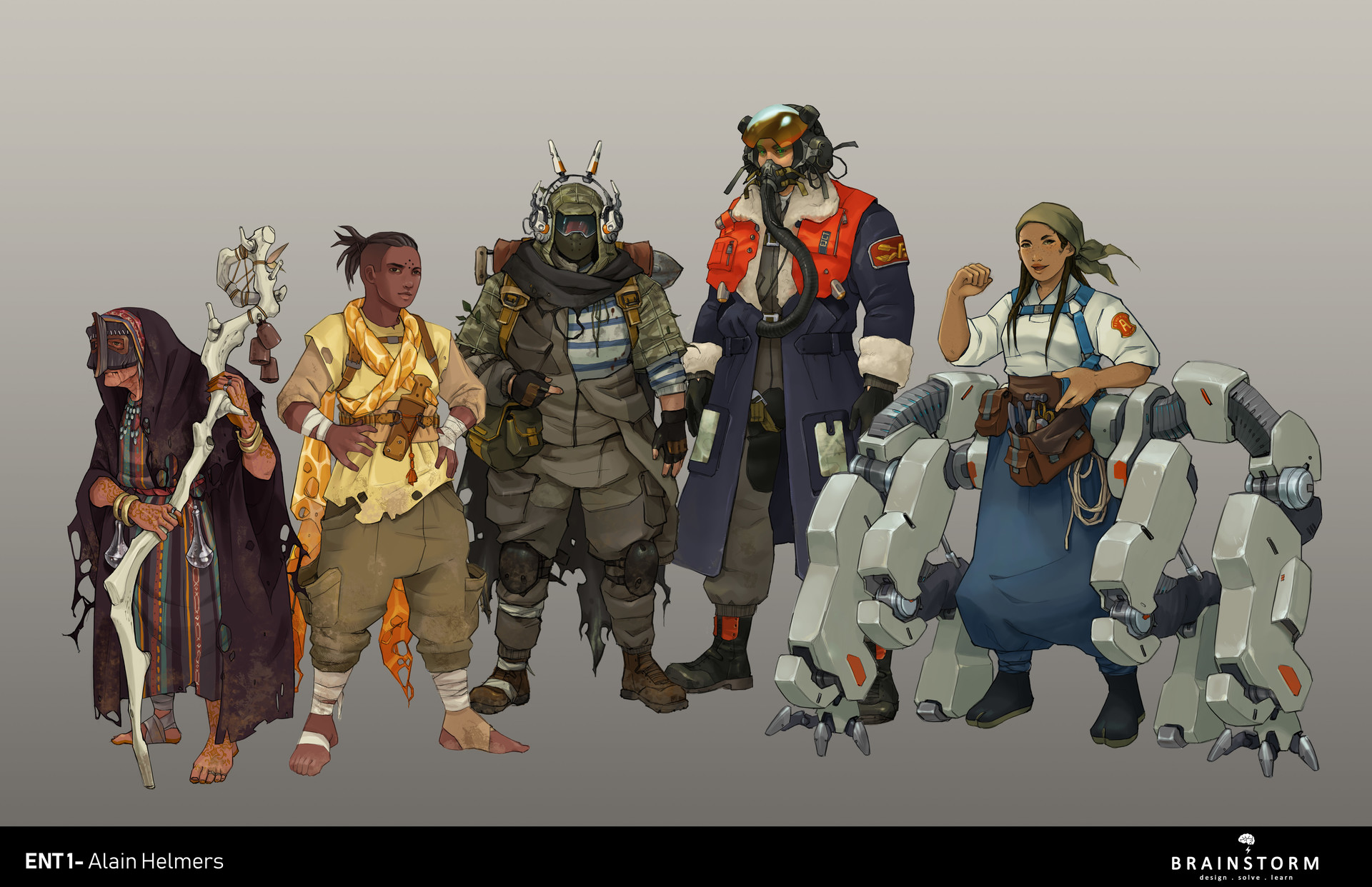 ArtStation - Character Design Set