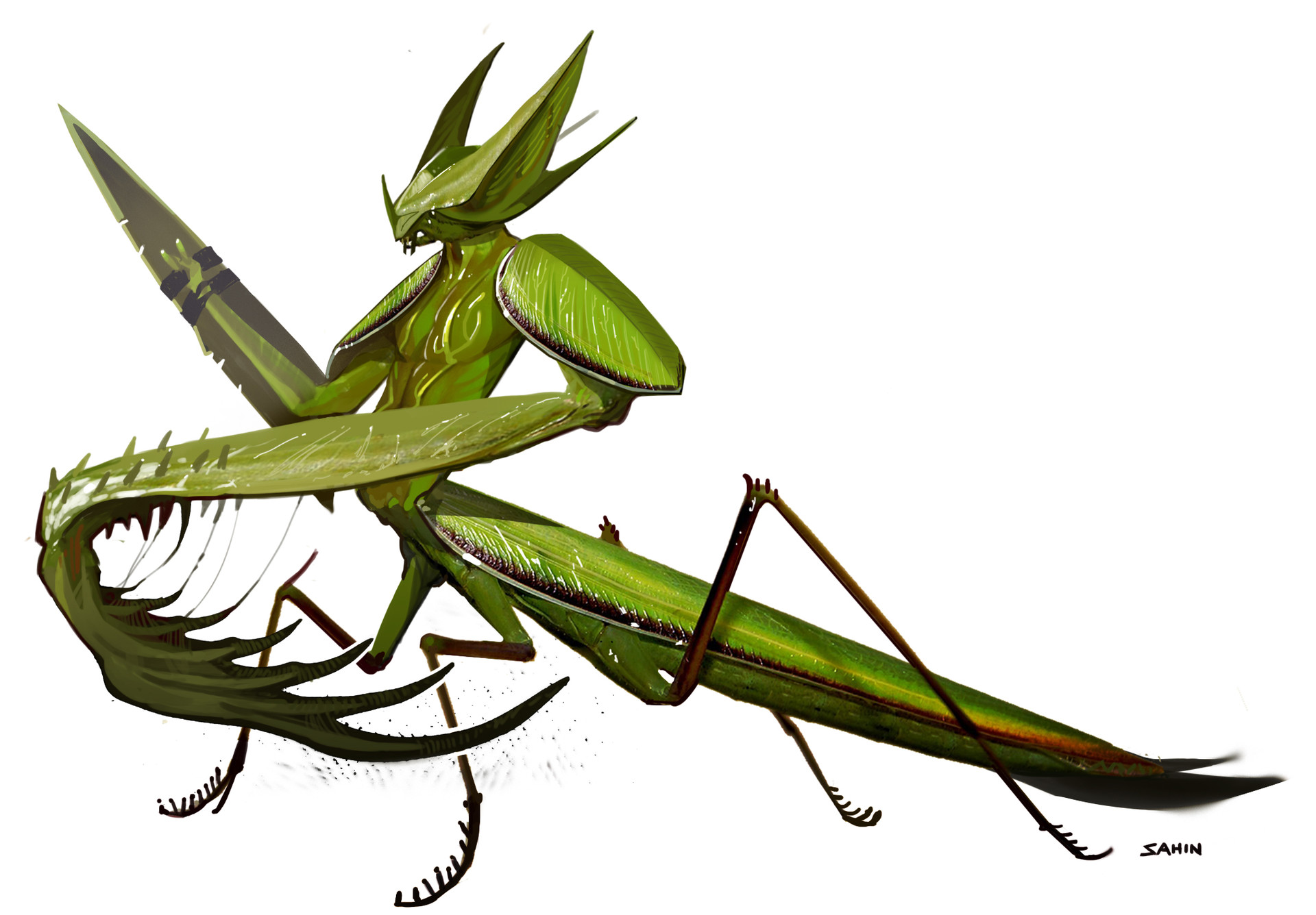 ArtStation - a mantis