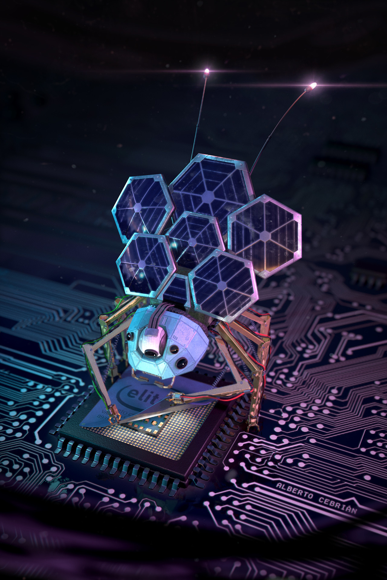 One of the residents of Cybertown sitting down for lunch : r ...