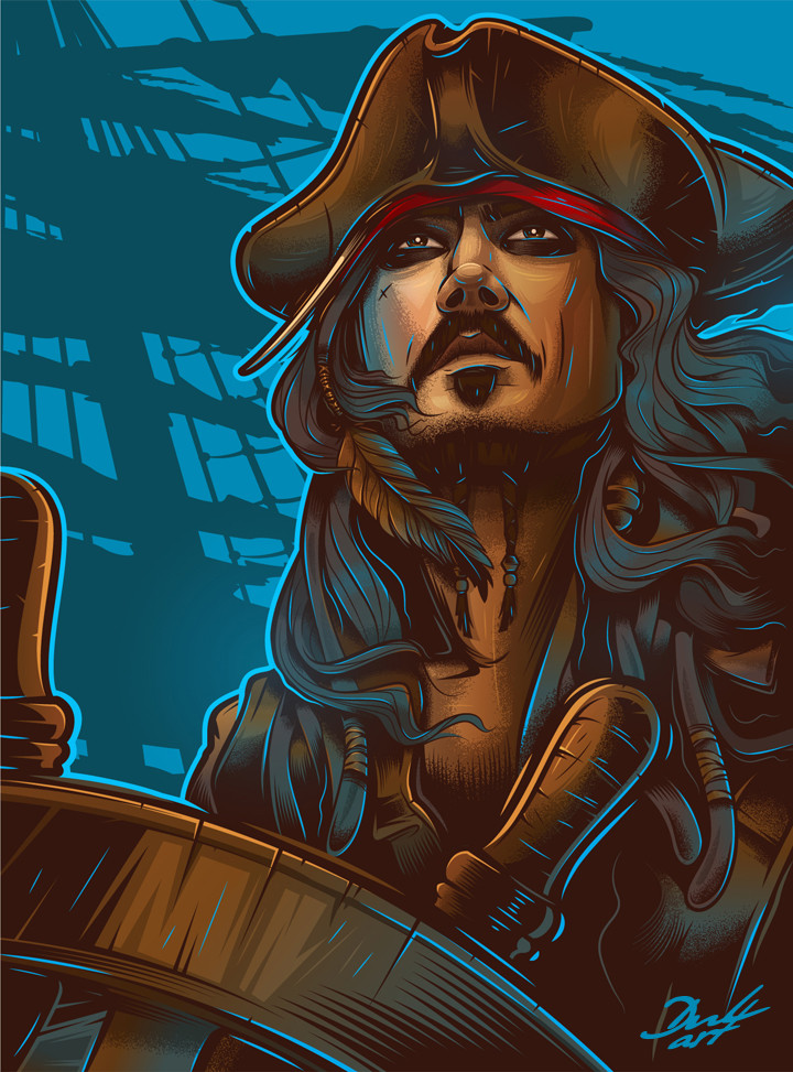 ArtStation - Jack Sparrow