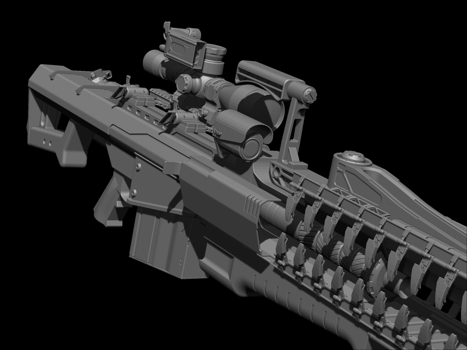 Longque Chen - Sniper with the rail gun