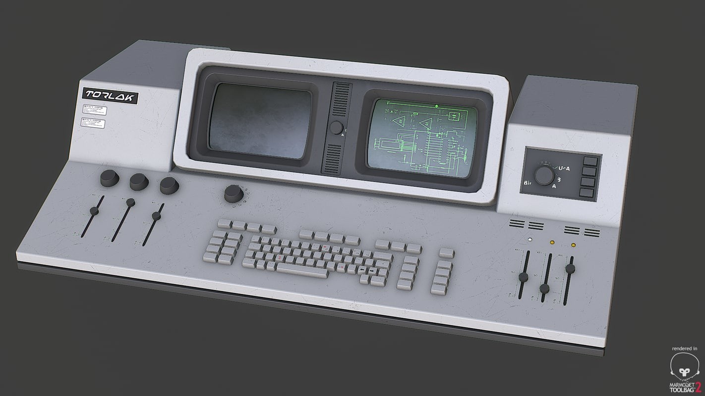 sci fi control panel