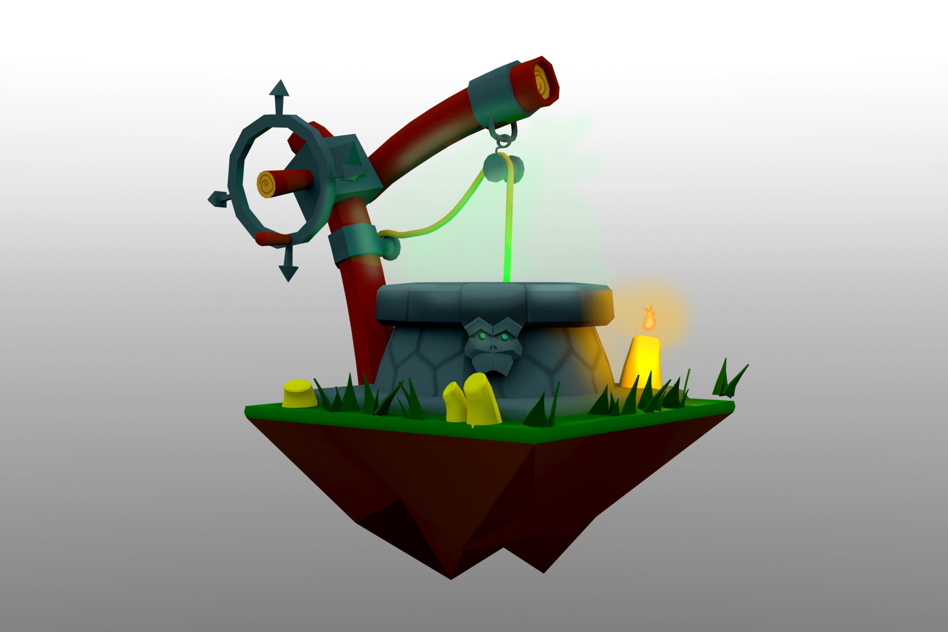 ArtStation - Spooky Well