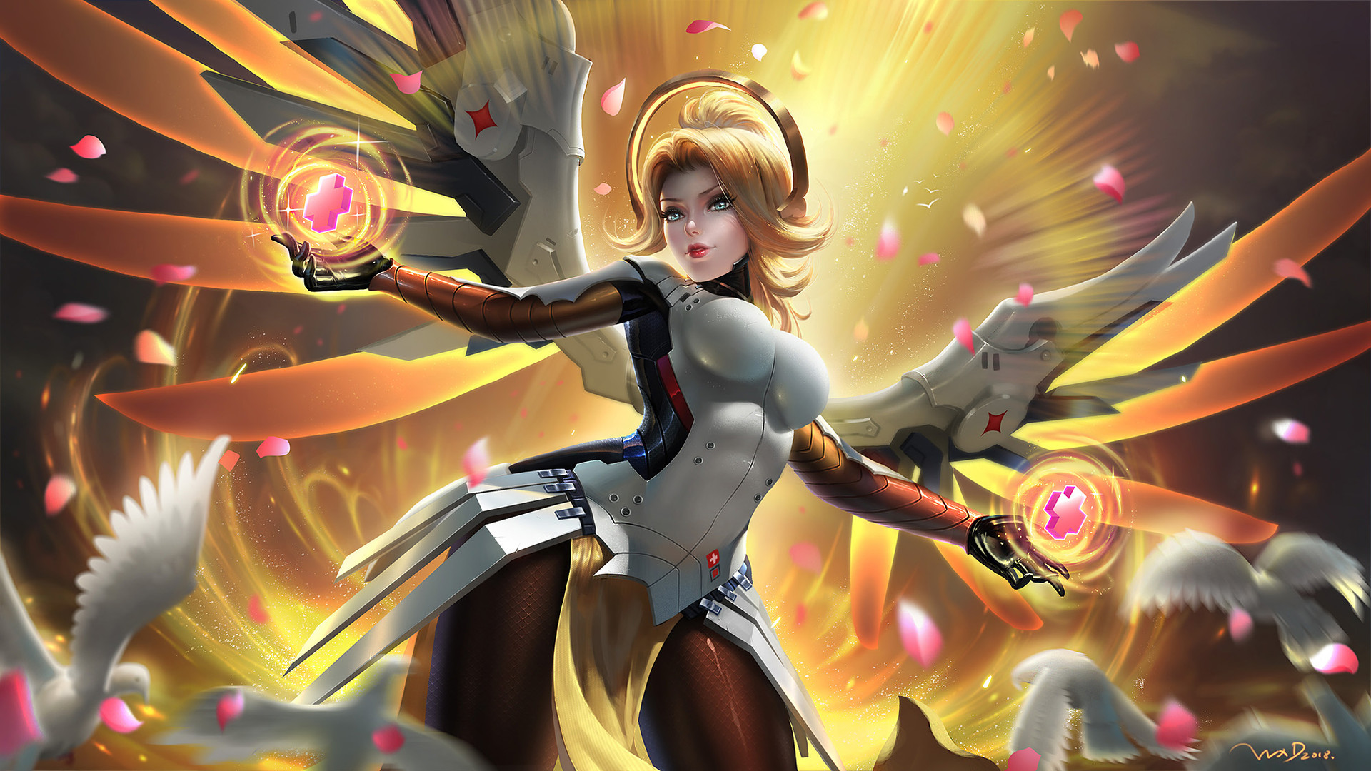 ArtStation - Mercy /Angela Ziegler