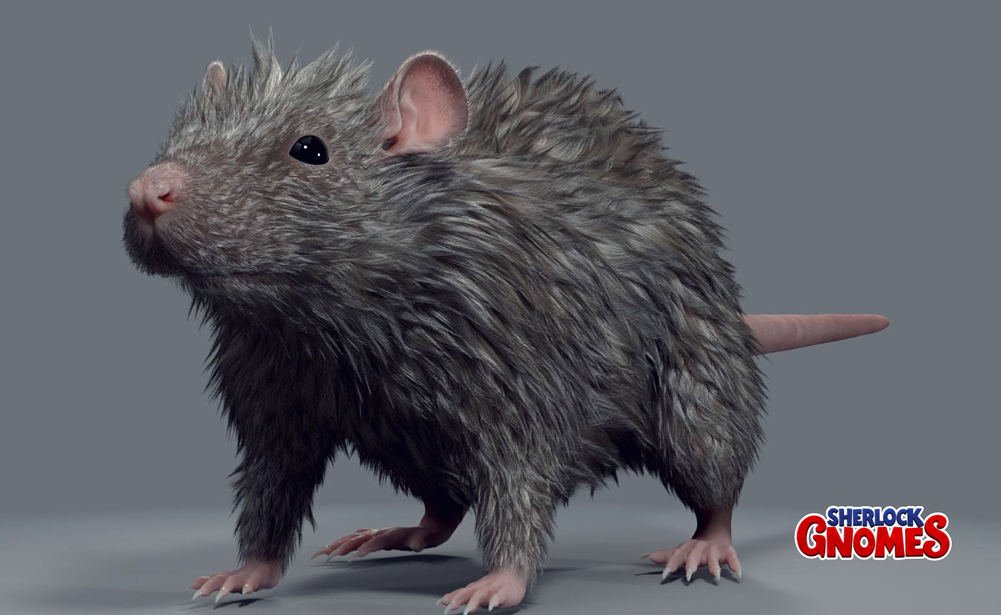 Gilles Roman - Rat - Sherlock Gnomes
