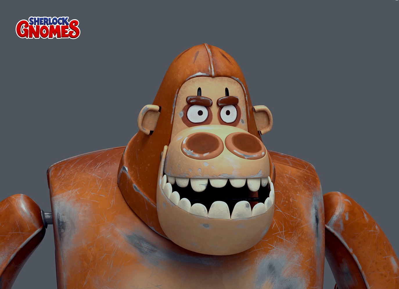 Gilles Roman - Gorilla - Sherlock Gnomes