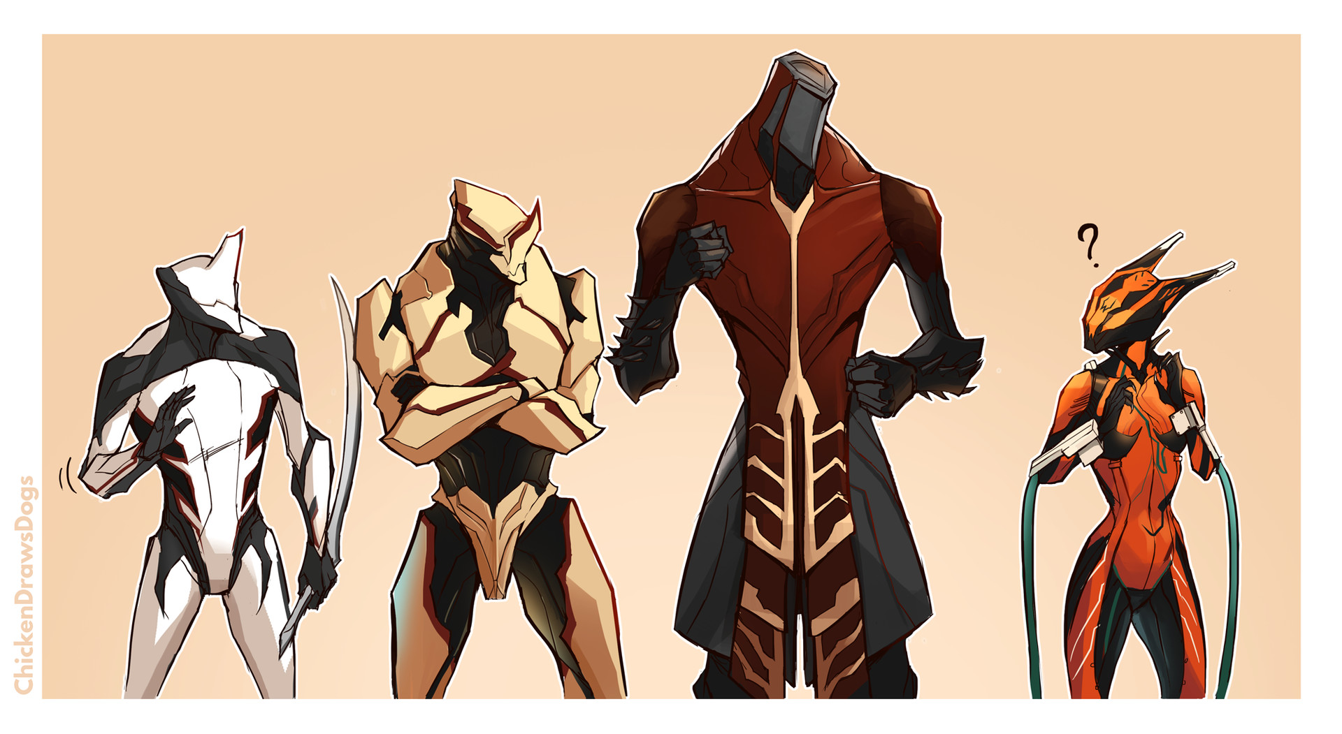 ArtStation - WARFRAME - Frames For Melee Nuts